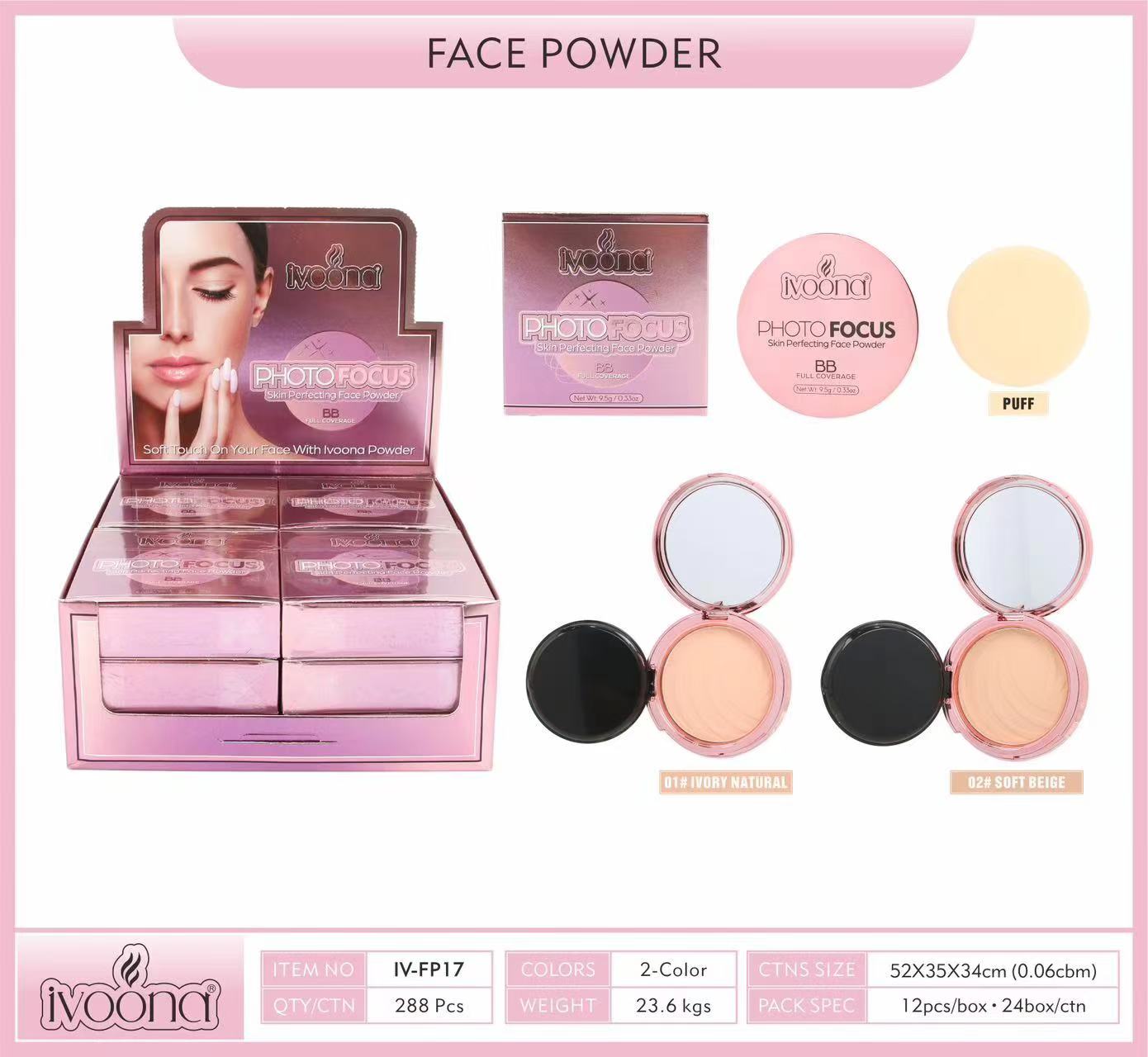 Ivoona Photo Focus Skin Perfecting Face Powder – ivoona